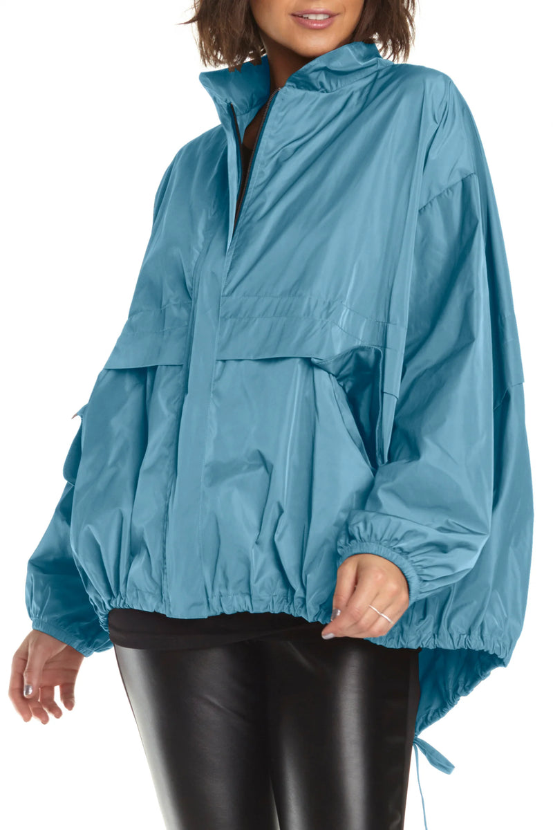 5351N NYLON CHIC BOMBER JACKET – Mario Pucci